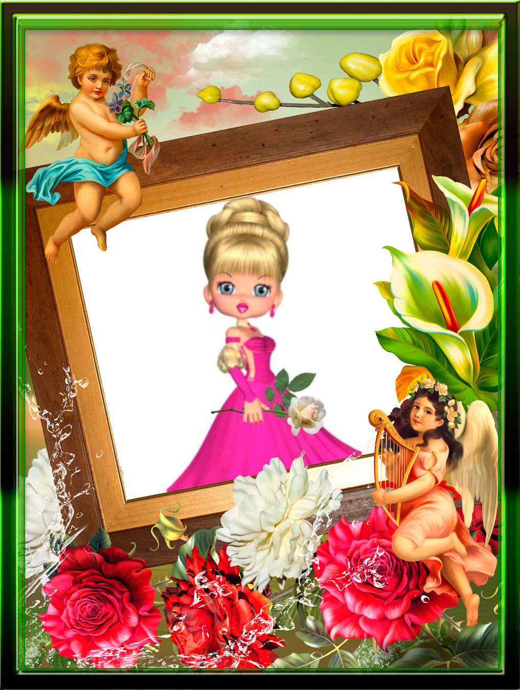 Photo frames. Angels of love | 47357867