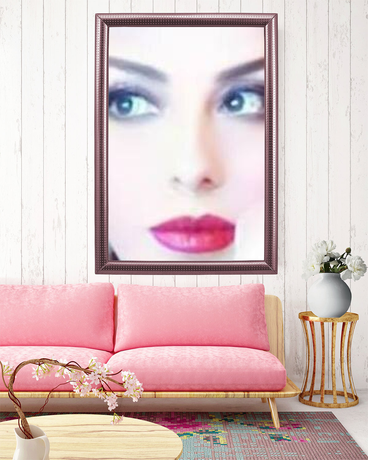 Photo frames. Your portrait in the room | 57391034